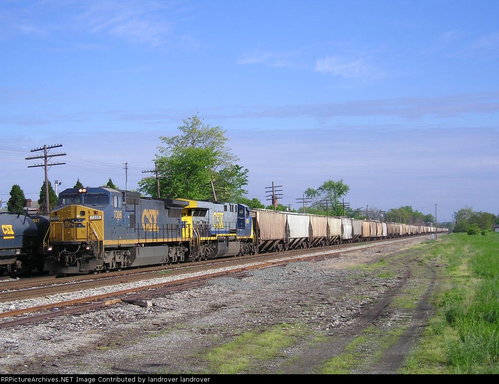 CSXT 7306 On CSX G 641 Northbound